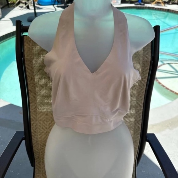 true sports | Intimates & Sleepwear | Elegant Halter Neck Bra Cream ...